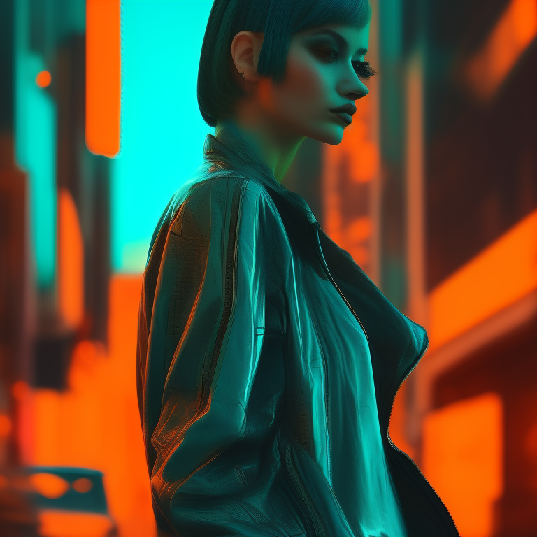 KREA AI - futuristic neon city style, photorealistic, insane...