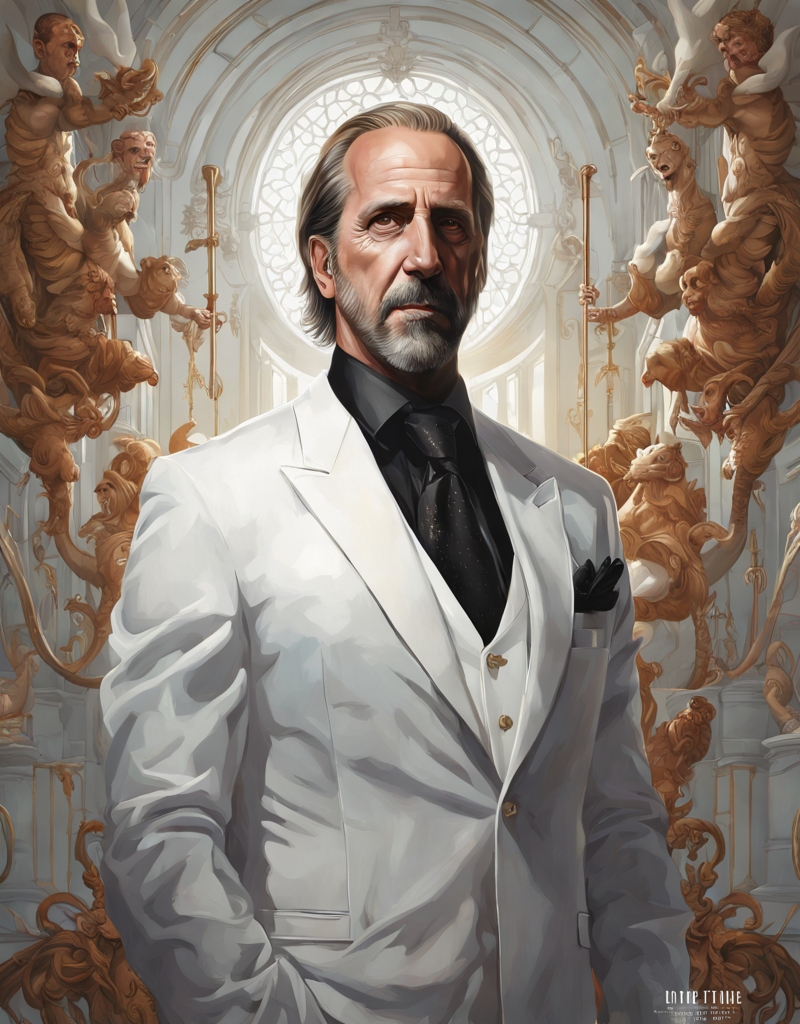 KREA AI - a unforgettable portrait in the style of Adam Fish...