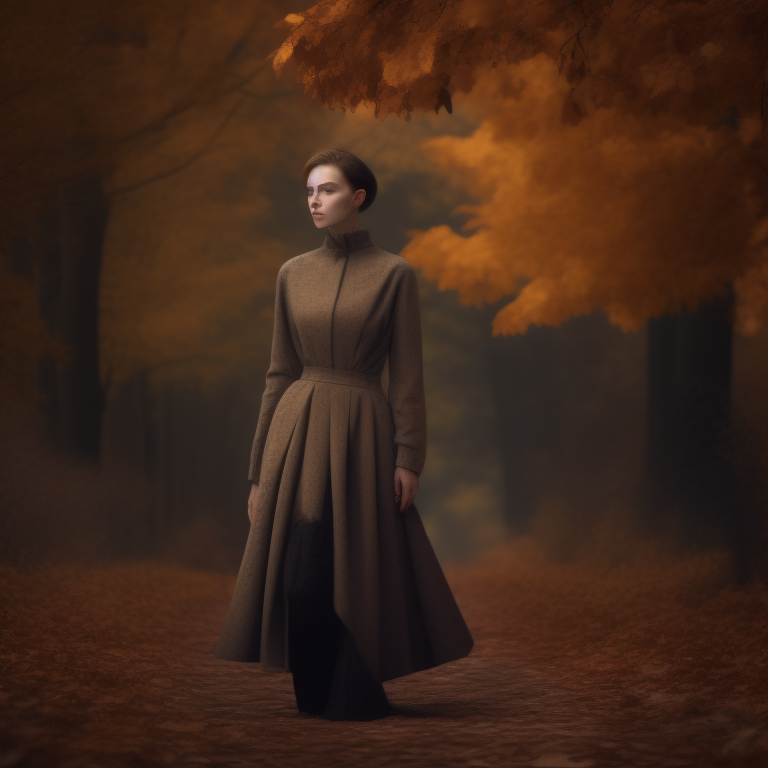 KREA AI - Pattern design, fashion model, elegant, confident,...