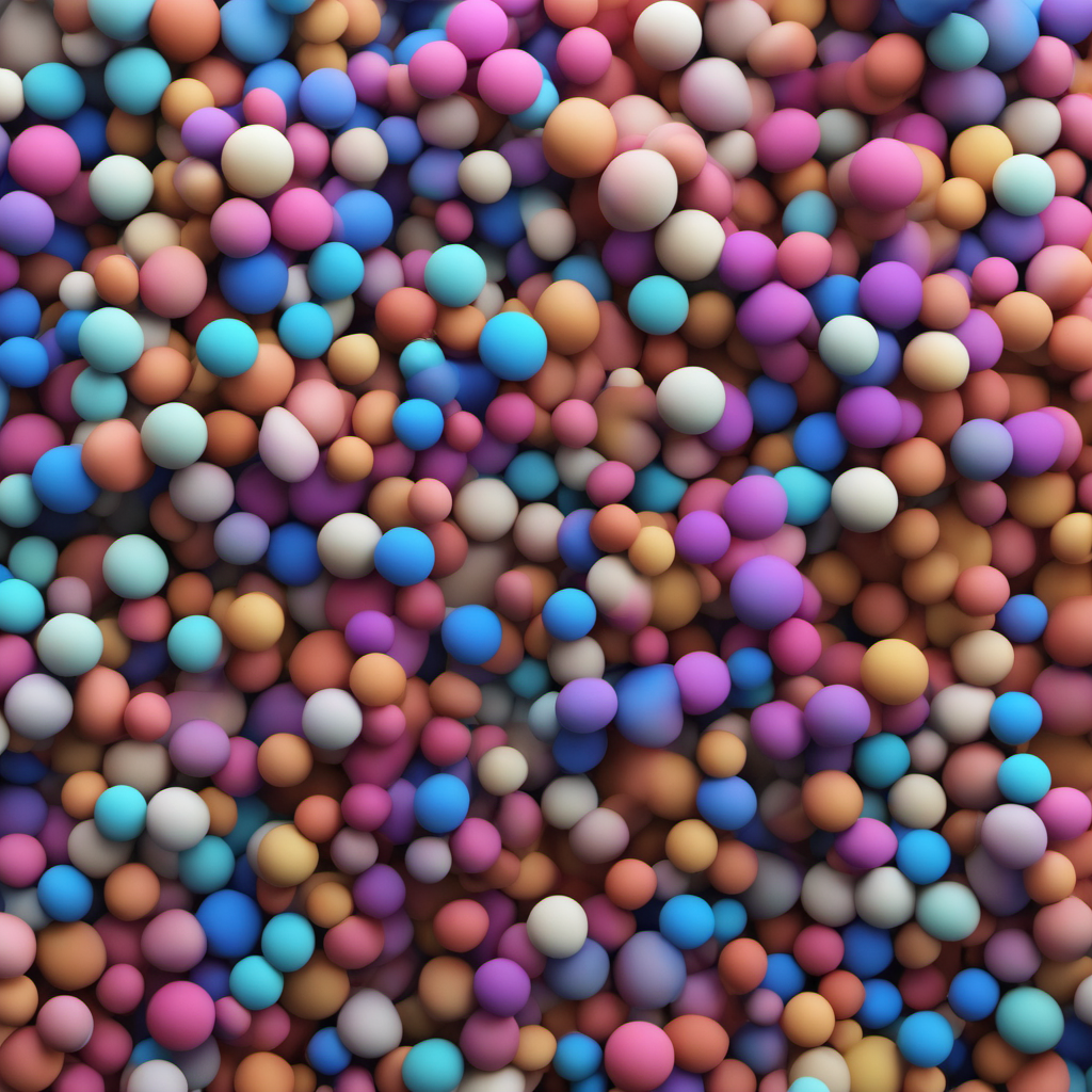 KREA AI - it's seems like a deeper coloruful universe of 3d ...