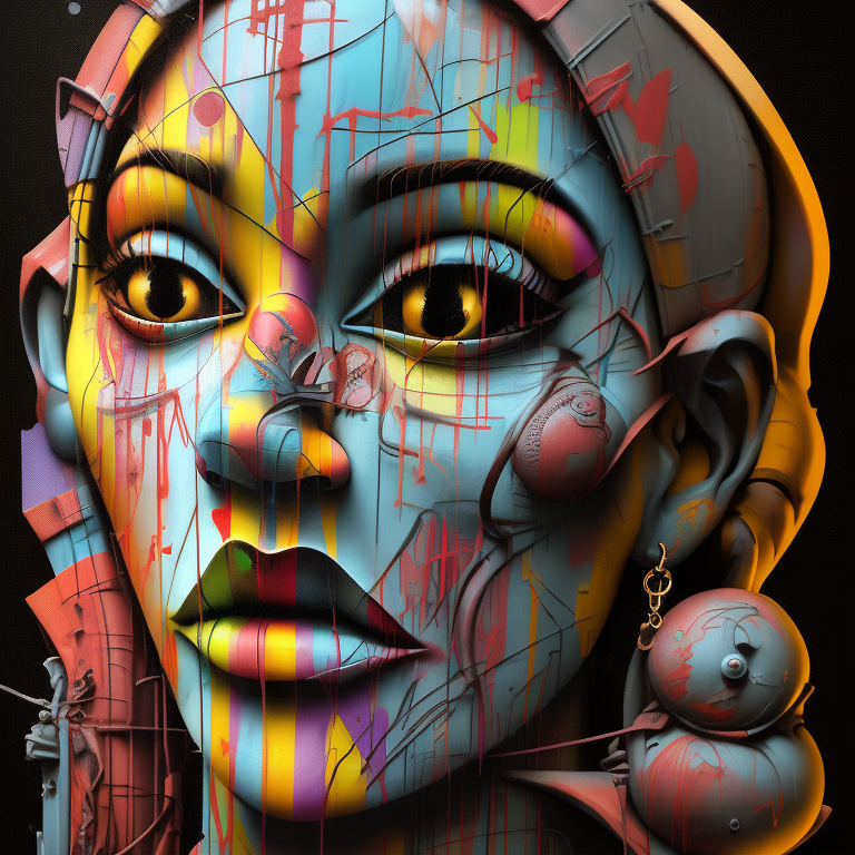 KREA AI - Artfol style: (Enter a thrilling Street Art Compet...