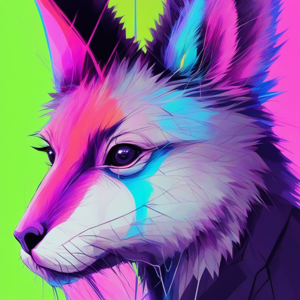 KREA AI - Create an NFT artwork featuring a rockstar kangaro...