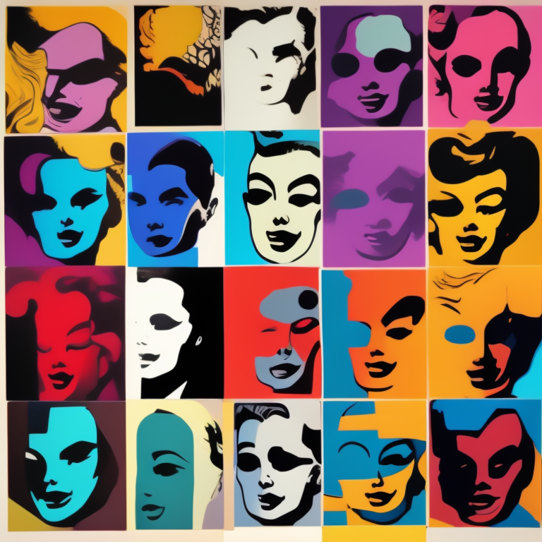 KREA AI - Pop Art: Bold and colorful artwork inspired by pop...