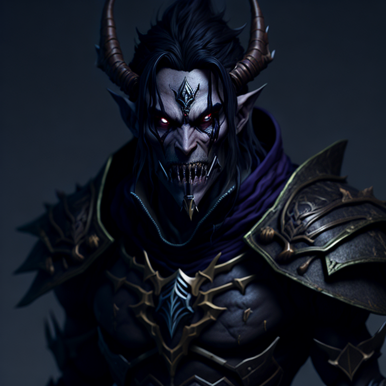 KREA AI - World of warcraft sylvanas undead elf archer dark ...