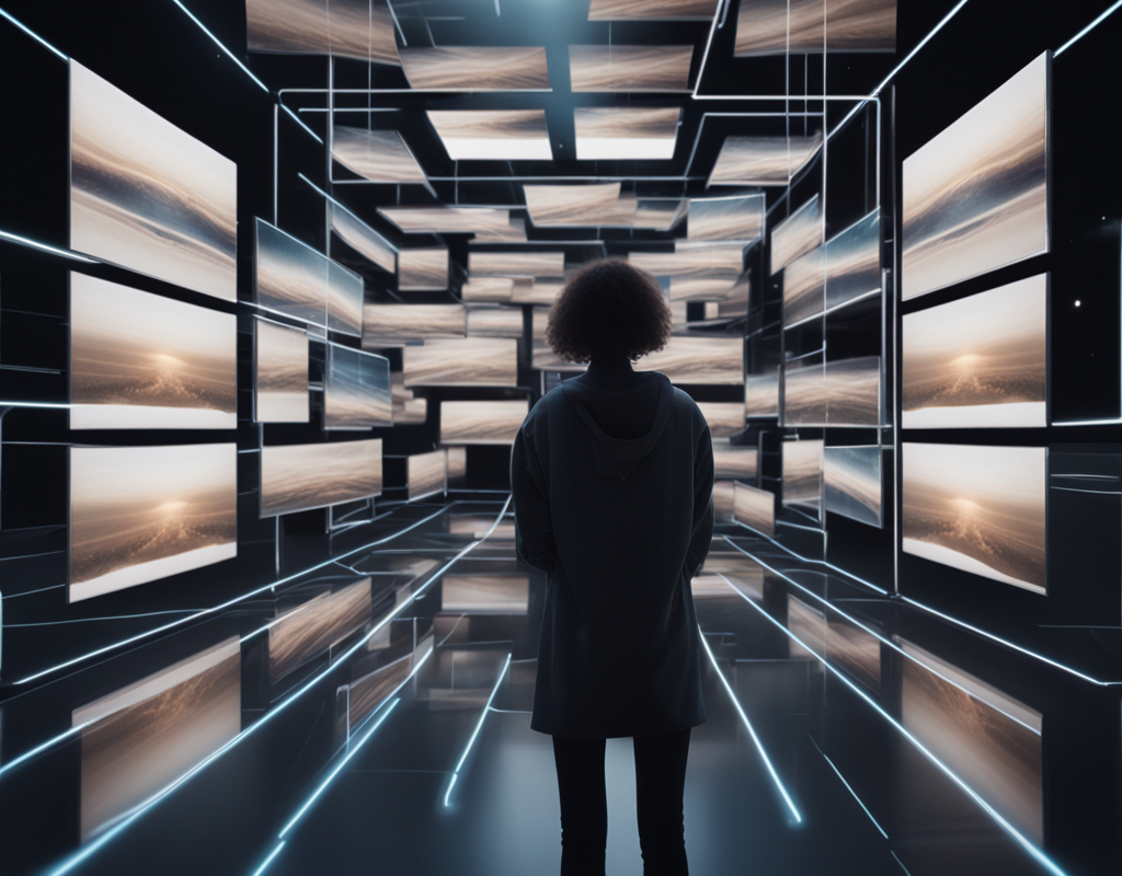 KREA AI - hyper real, dreamy, interstellar, space reality, A...