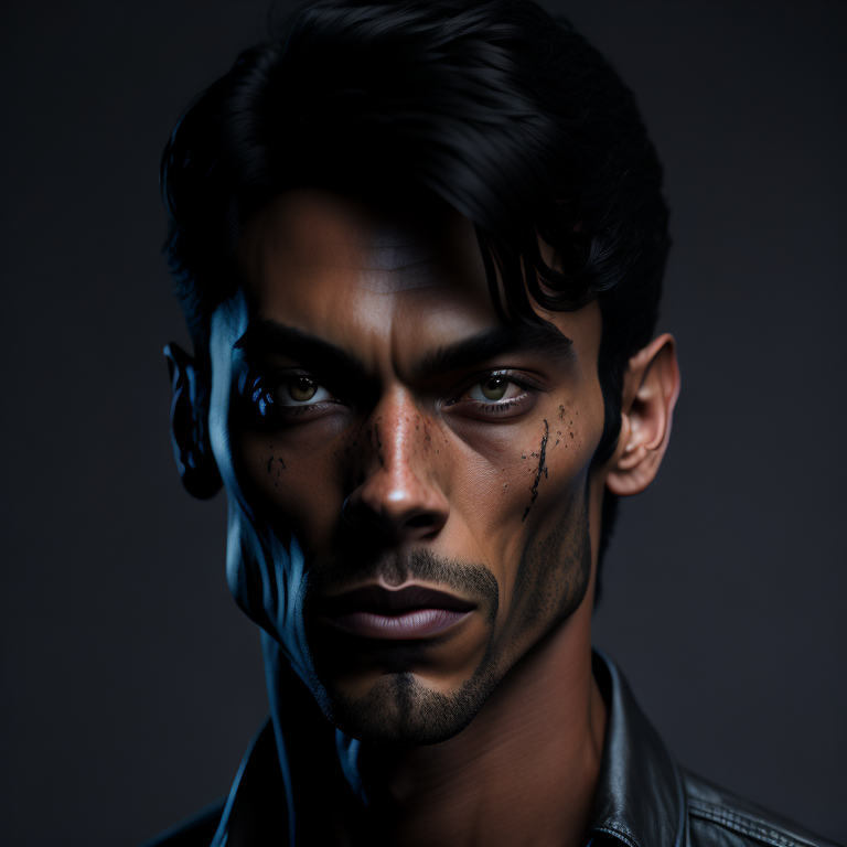 KREA AI - create a real face person